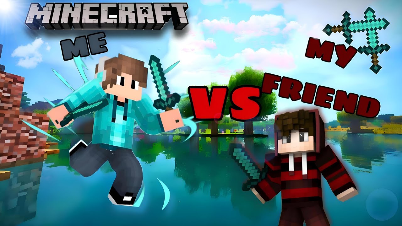 Minecraft Practice PvP with my Friend | Pikanetwork - YouTube