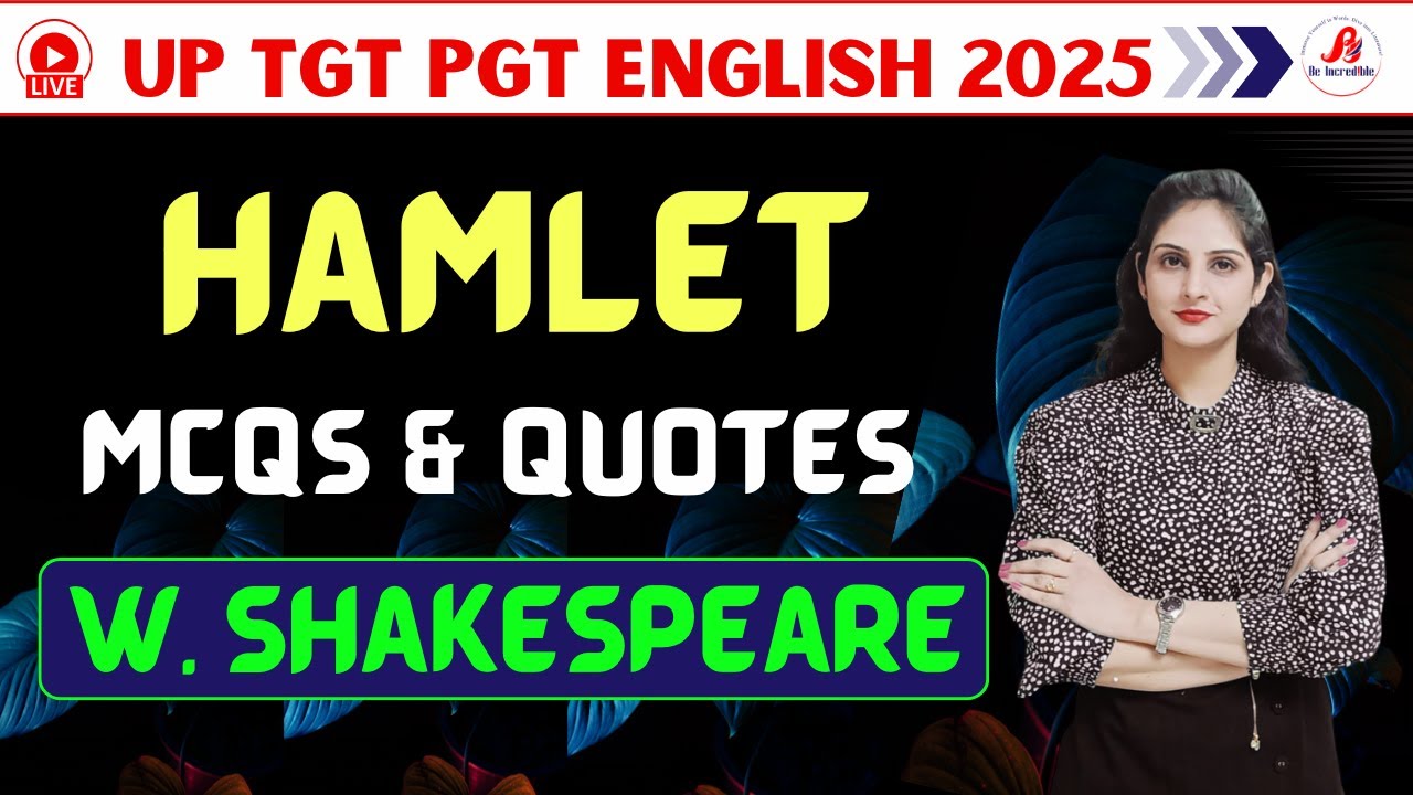 🔴Hamlet - Exam points & Important quotes 🔴William Shakespeare 🔴26April ...