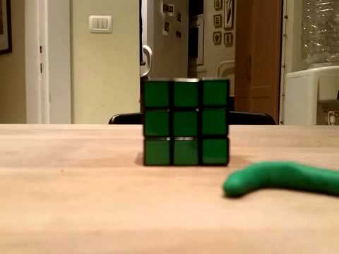 Rubix Cube Stop Motion - YouTube