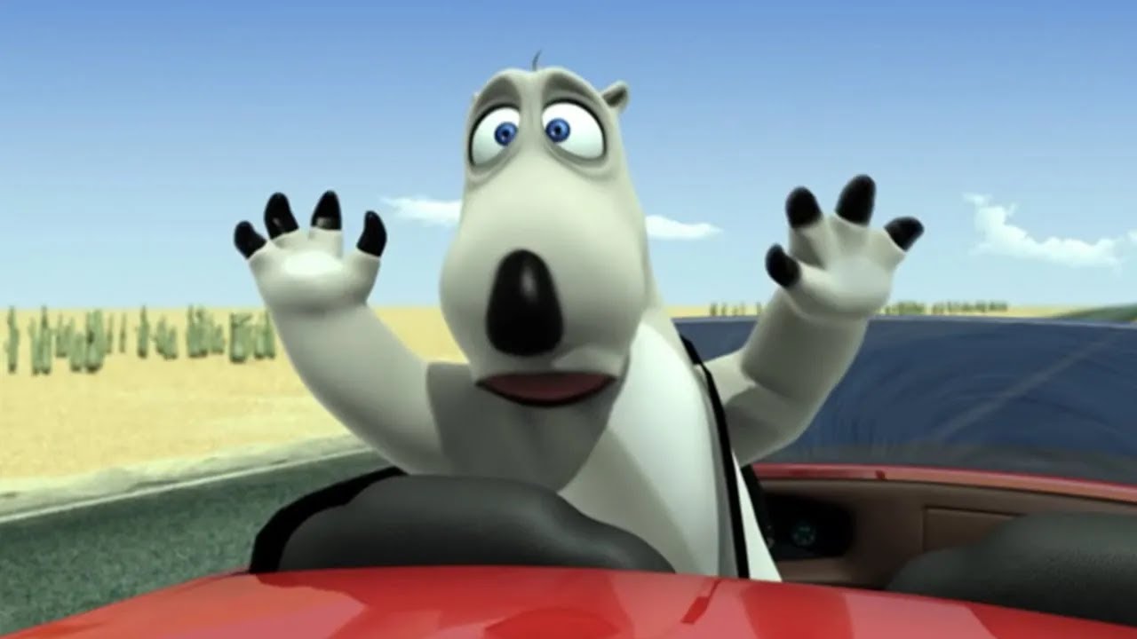 Bernard Bear | Hitchhiking | Funny Cartoon for Kids - YouTube