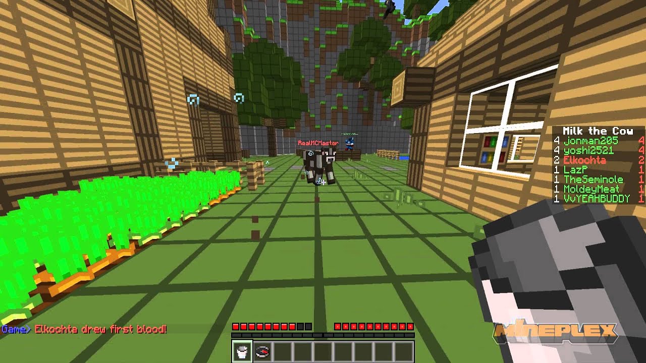 [Minecraft Minigame] Milk the Cow | Map: Bobs Farm - YouTube