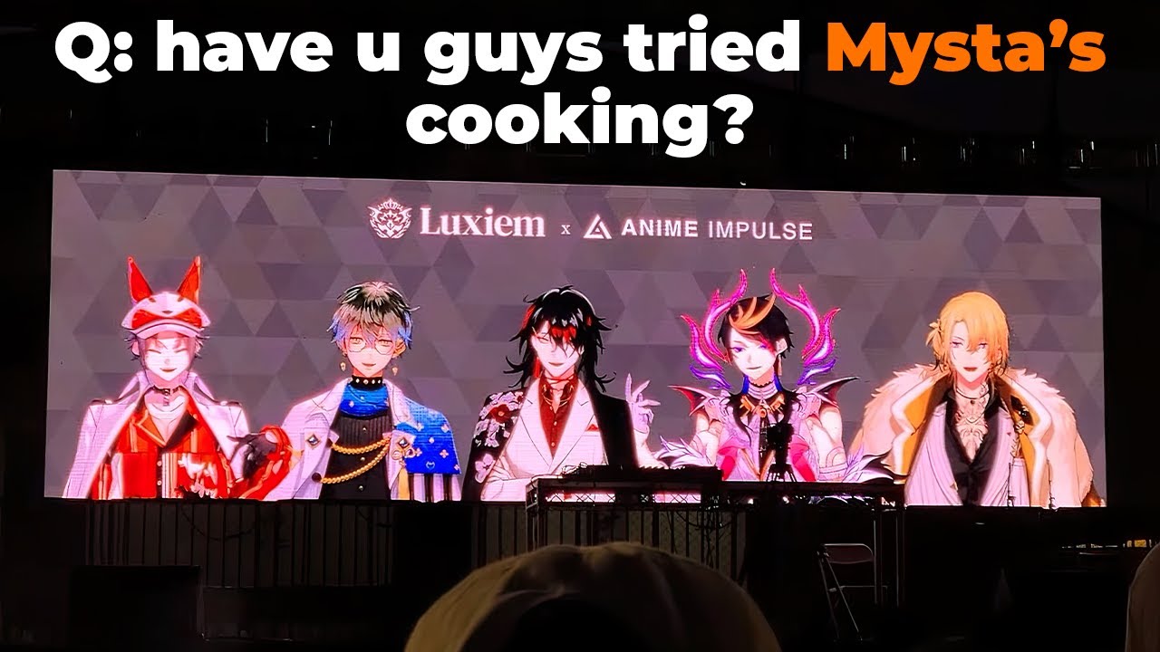 【LIVE QnA IRL】Have they ever tried Mysta's Cooking? (Anime Impulse ...