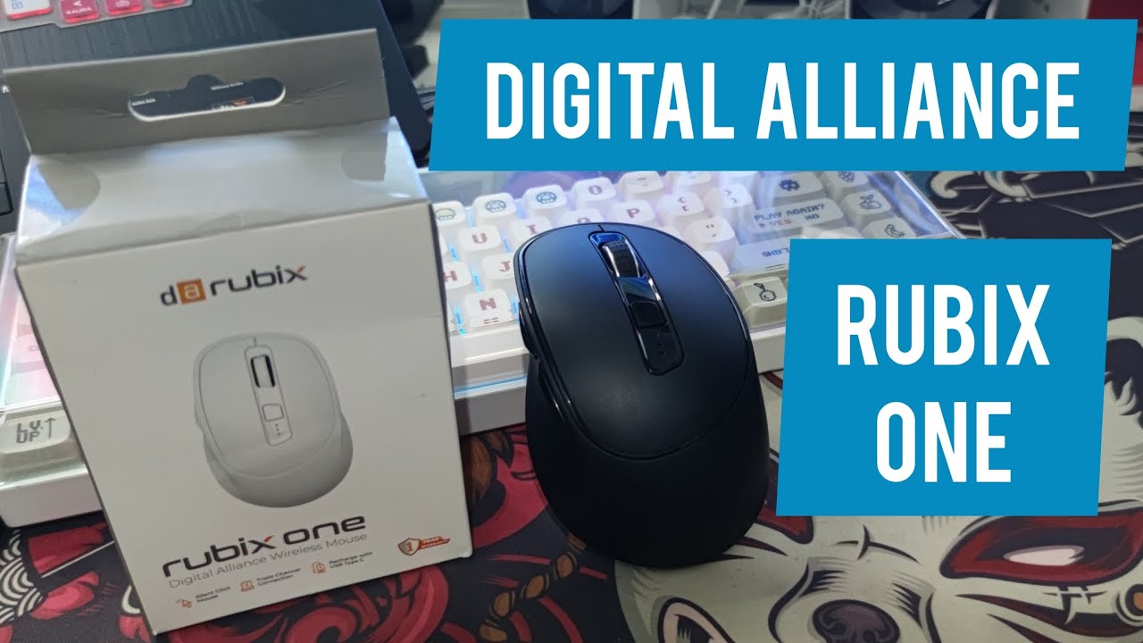 Digital Alliance Rubix One Mouse Wireless - Unboxing & Review - YouTube