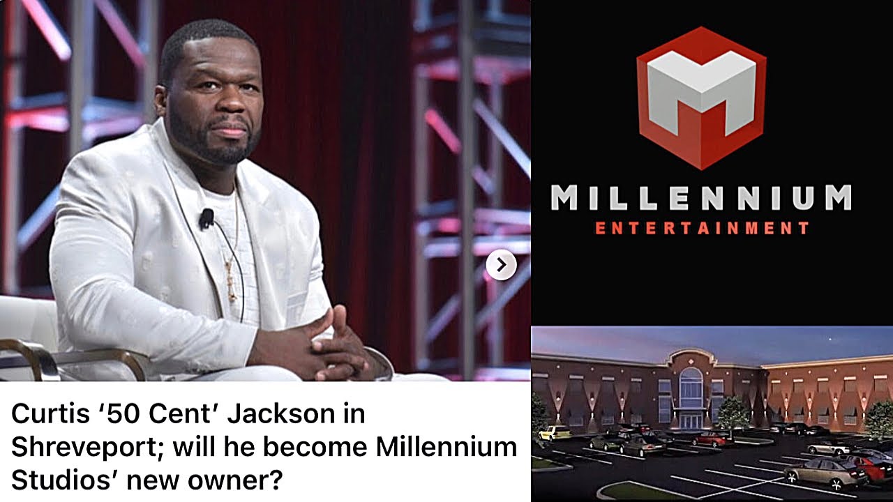 Curtis '50 Cent' Jackson in Shreveport; Talks Of Becoming Millennium Studios' new owner. - YouTube