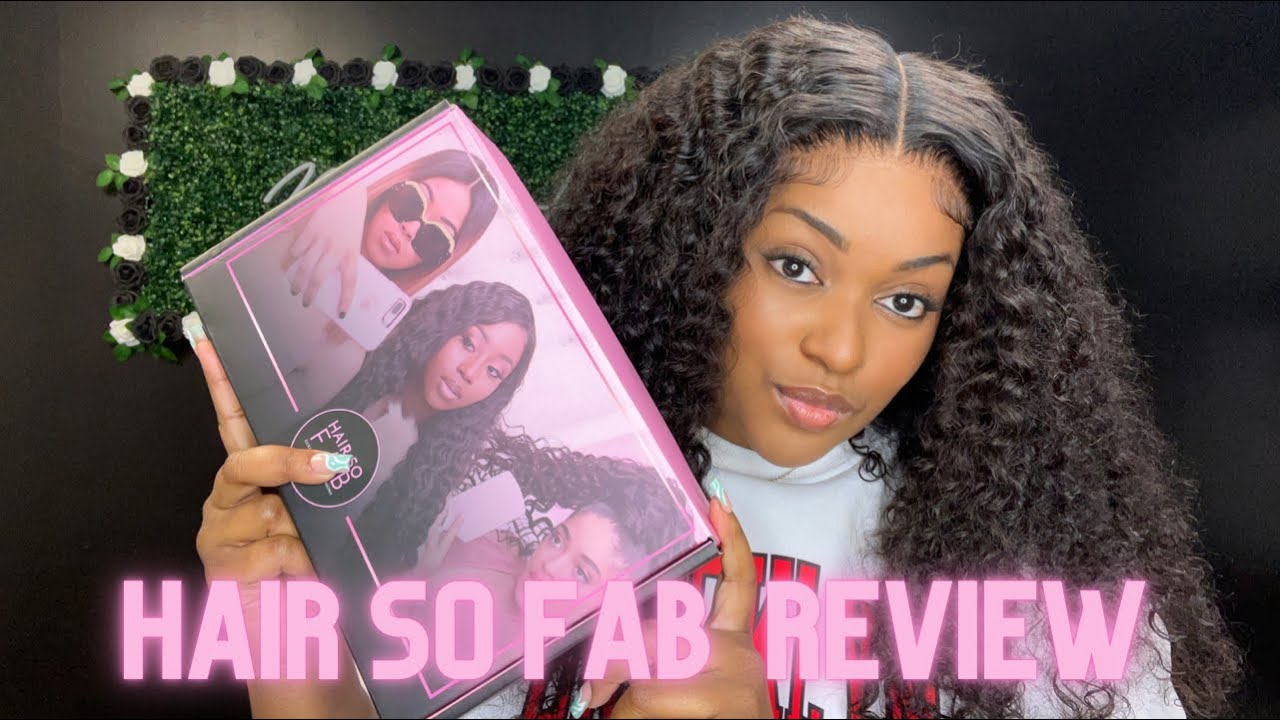 HAIR SO FAB HONEST REVIEW + WIG INSTALL - YouTube