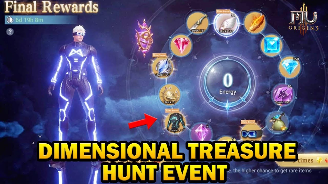 MU ORIGIN 3 ASIA - DIMENSIONAL TREASURE HUNT EVENT | MenchDrey - YouTube