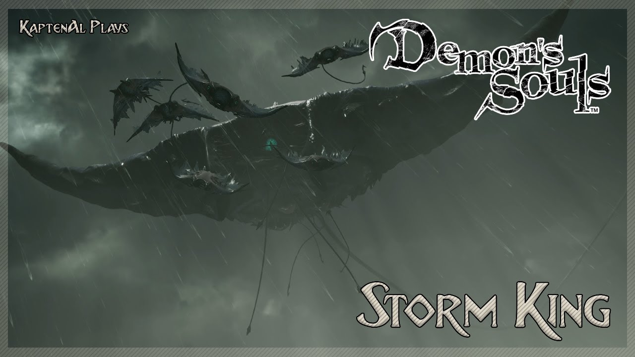Demon's Souls PS5 Remake - Storm King Boss Fight - Wizard / Mage Build ...