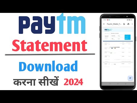 Paytm Statement Download kaise kare ! How to download Paytm statement ...