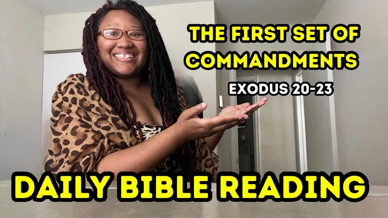 THE BIBLE | EXODUS CHAPTER 20-23 | KJV AUDIO - YouTube