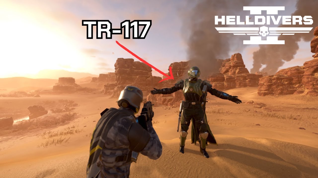 Helldivers 2 Free TR-117 Alpha Commander Armor Set - YouTube