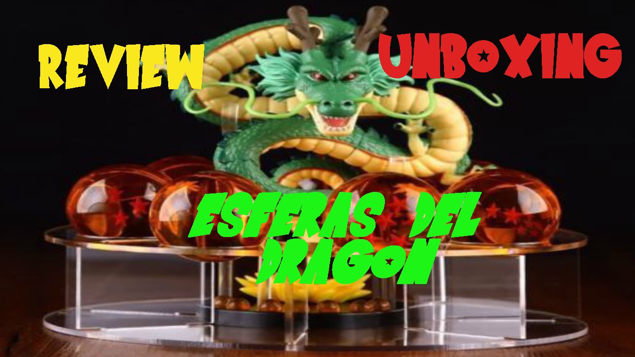 LAS ESFERAS DEL DRAGON Y SHENLONG UNBOXING/REVIEW | BESTSALES - YouTube