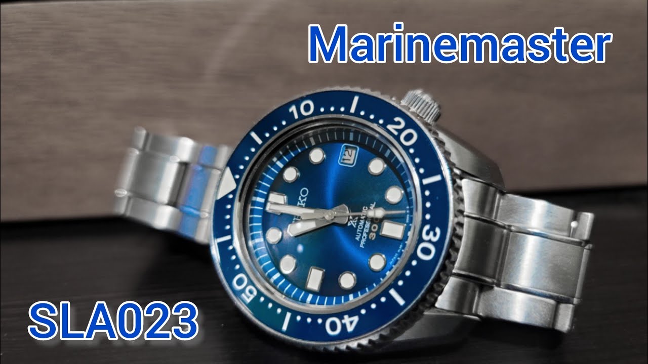 Legendary Seiko Marinemaster SLA023 - YouTube