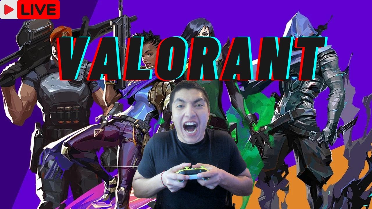FIRST TIME PLAYING VALORANT LIVE STREAM!!! - YouTube