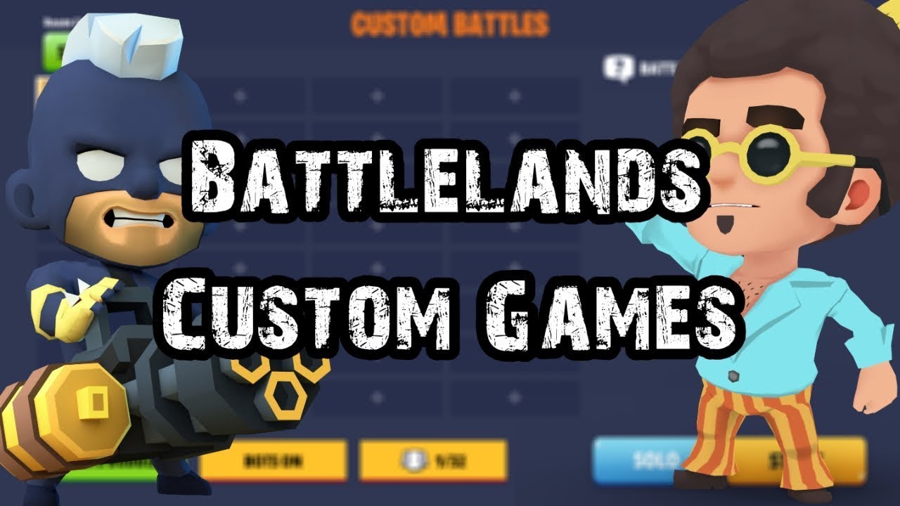 Battlelands Live Custom Games 🔴LIVE🔴 - YouTube