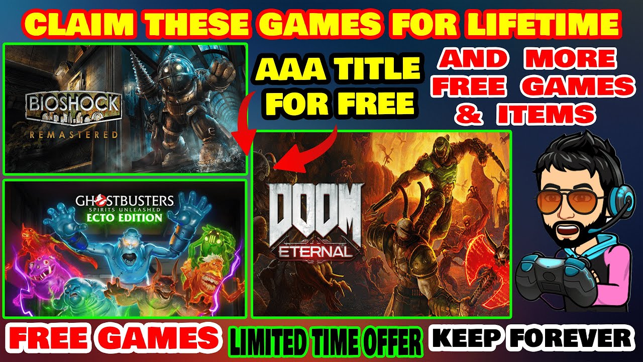 DOOM ETERNAL , GHOSTBUSTERS & MORE | CLAIM THESE GAMES FREE FOR ...