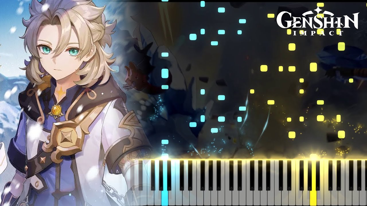 ｢Albedo: Contemplation in Snow｣ - Albedo Demo Genshin Impact OST Piano ...