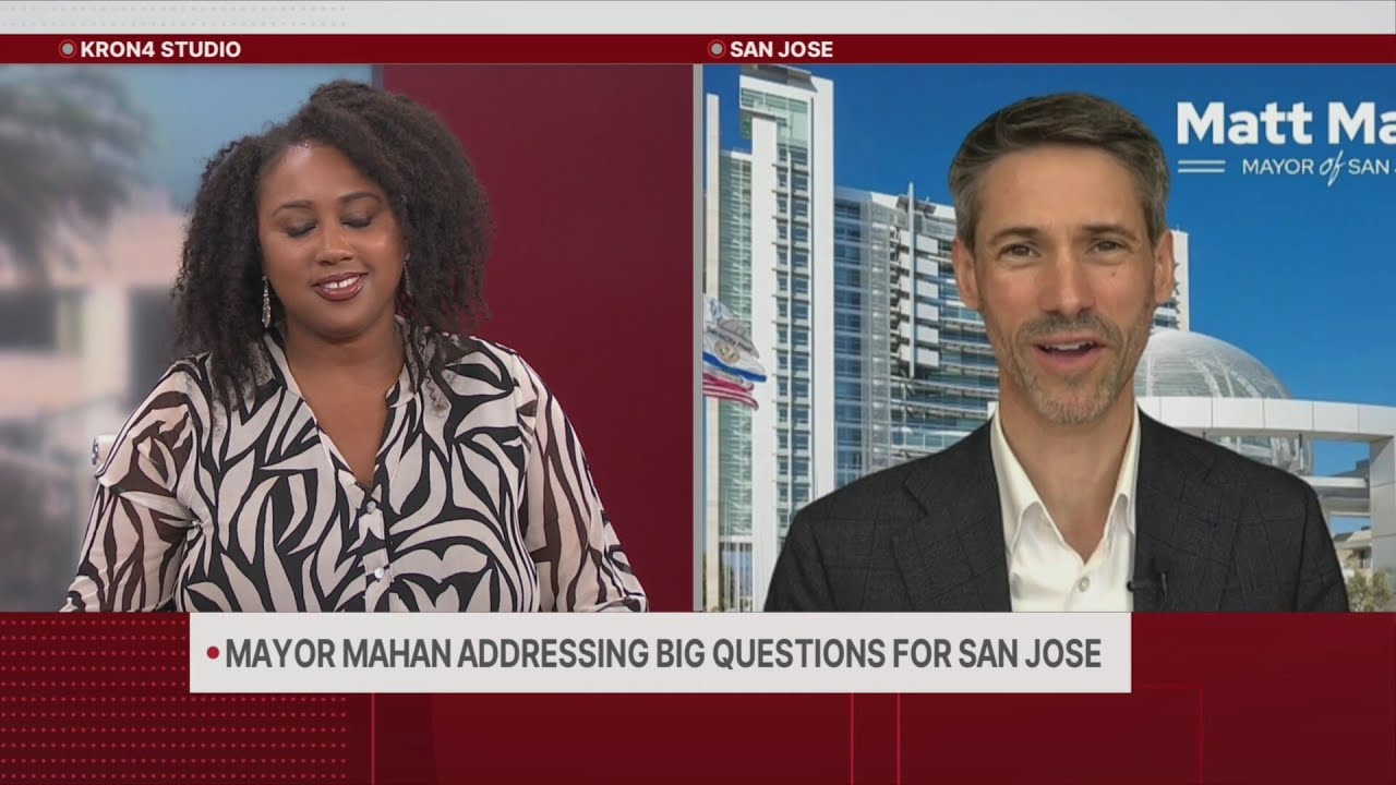 San Jose Mayor Mahan addressing big questions for the city - YouTube