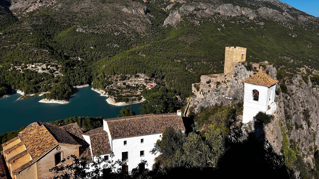 El Castell De Guadalest and Fonts de I'Algar of Spain in August 2023 ...