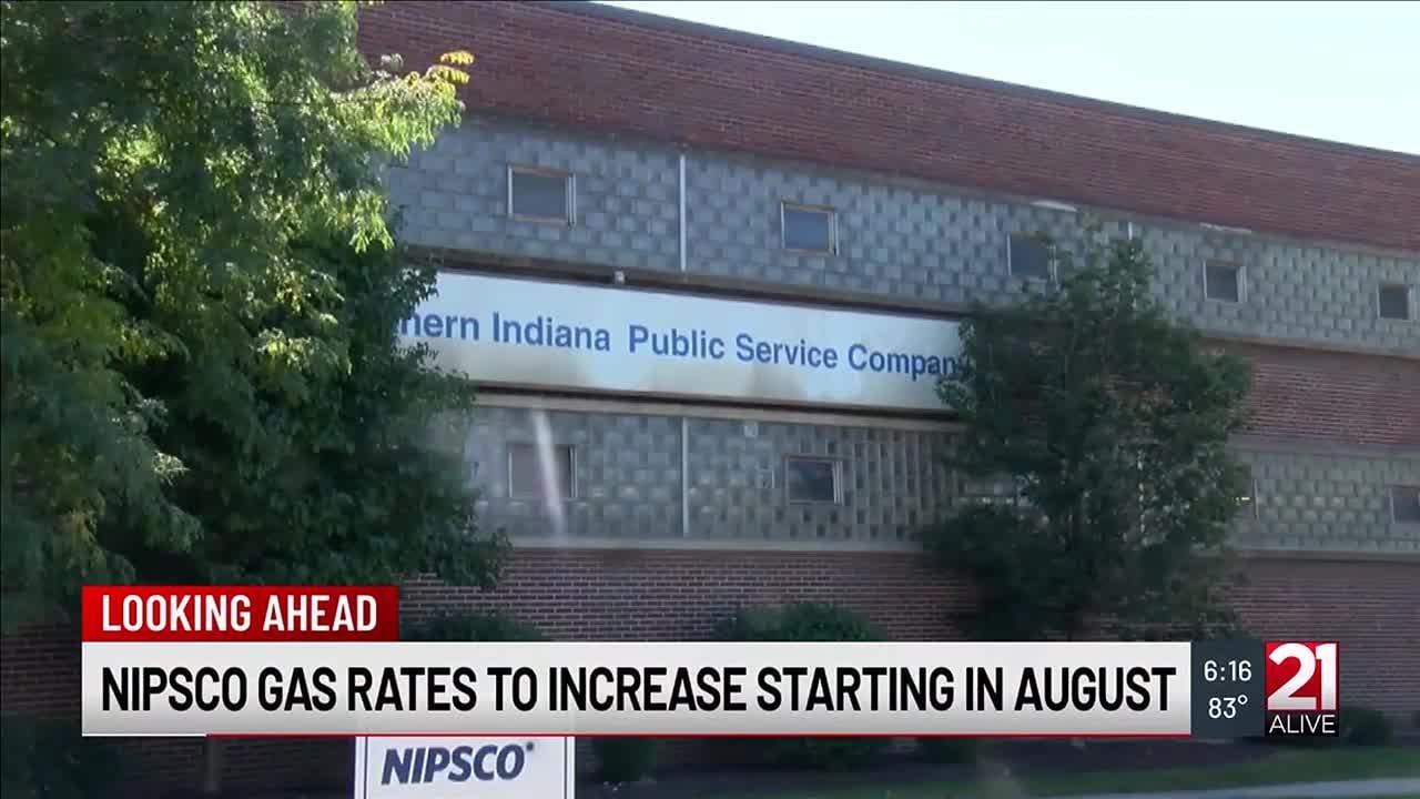 Newly approved NIPSCO gas rates to take effect beginning in August ...