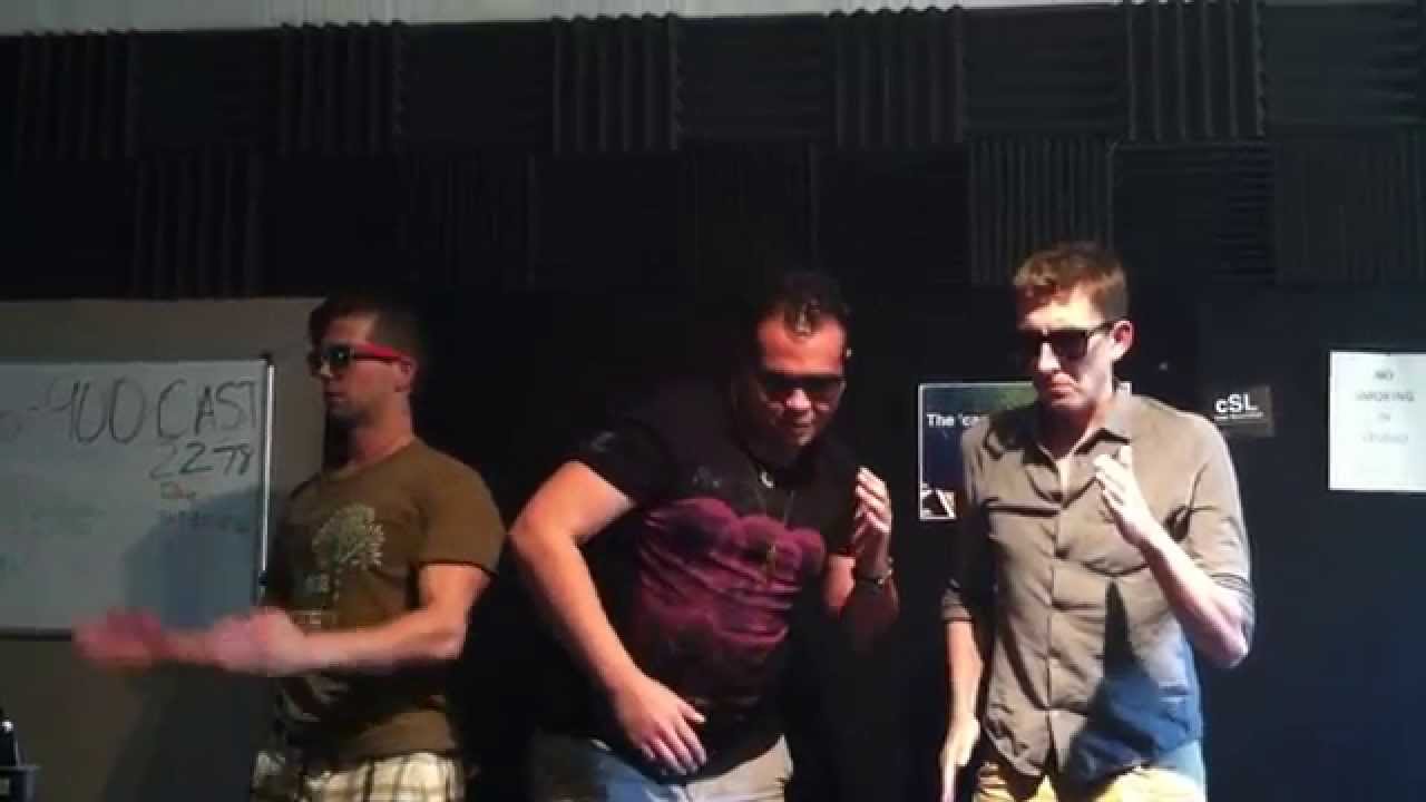 Christian Cintron is gettin' funky with us in the Soundcast.fm studio ...