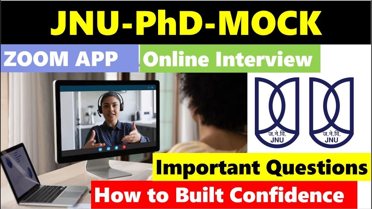 JNU PhD admission Interview ONLINE MOCK Interview - YouTube