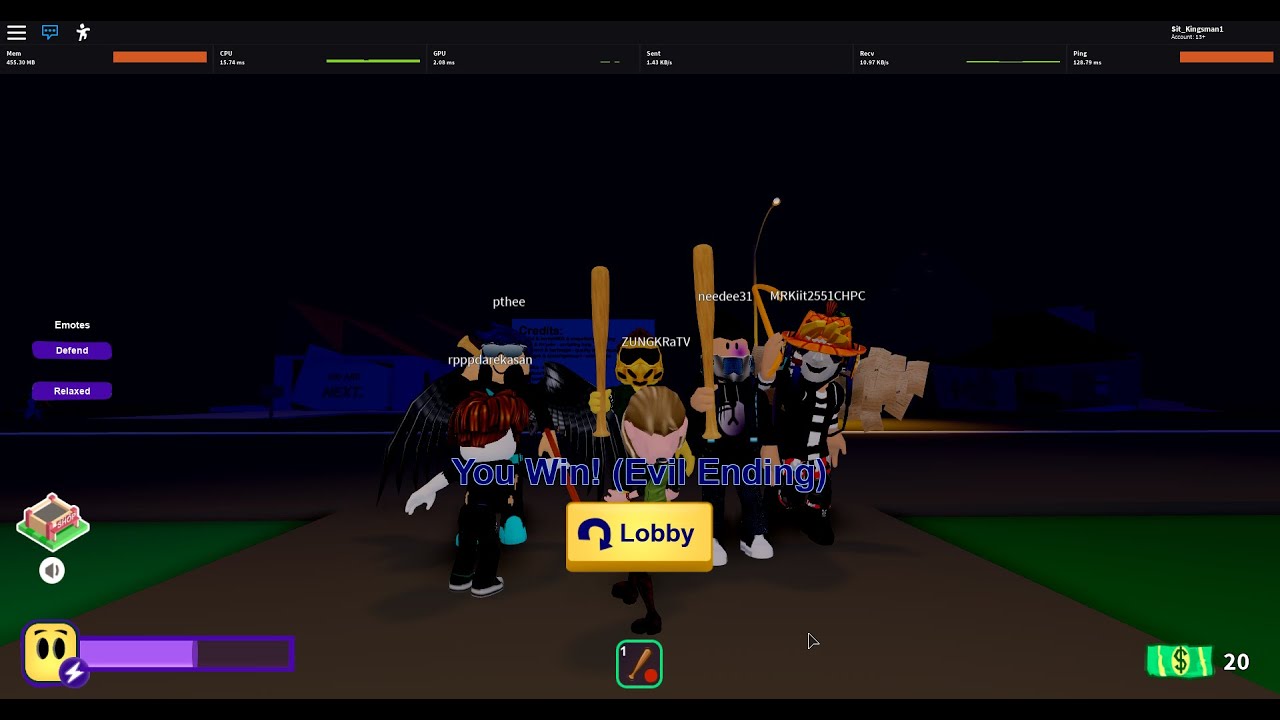 Sit Kingsman :ตั่มประหละ roblox ช่วงที่2 - YouTube