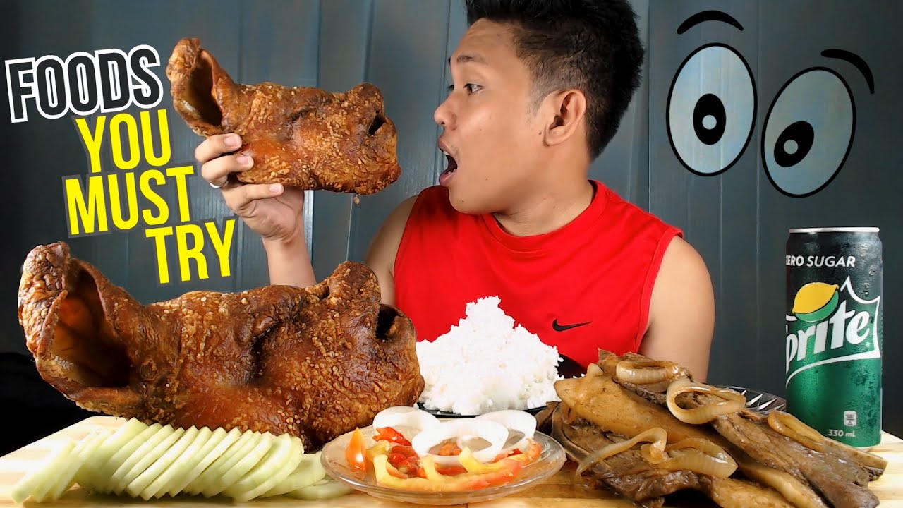 Crispy Maskara Ng Baboy + Pork Steak Ala Bistek | Mukbang PH/Filipino ...
