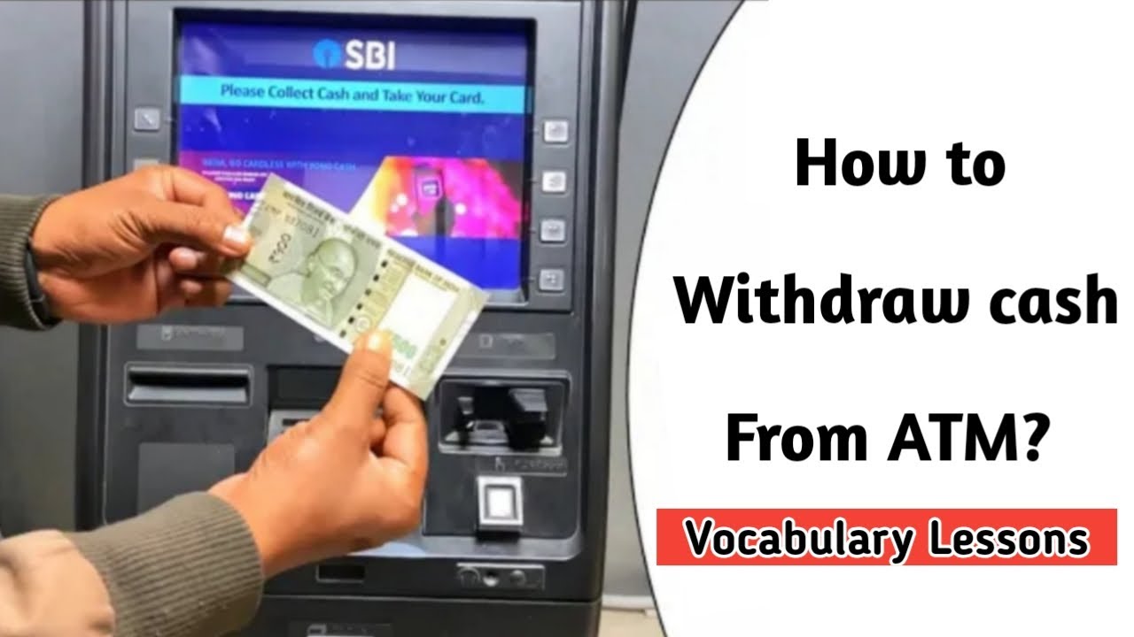 Vocabulary Lesson| ATM Machine| Learn English|Live Session - YouTube