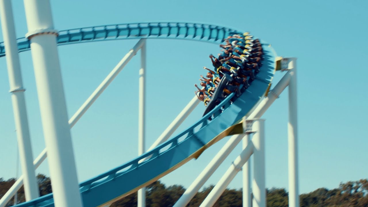 Fury 325 Off Ride Cinematic 4K Carowinds - YouTube