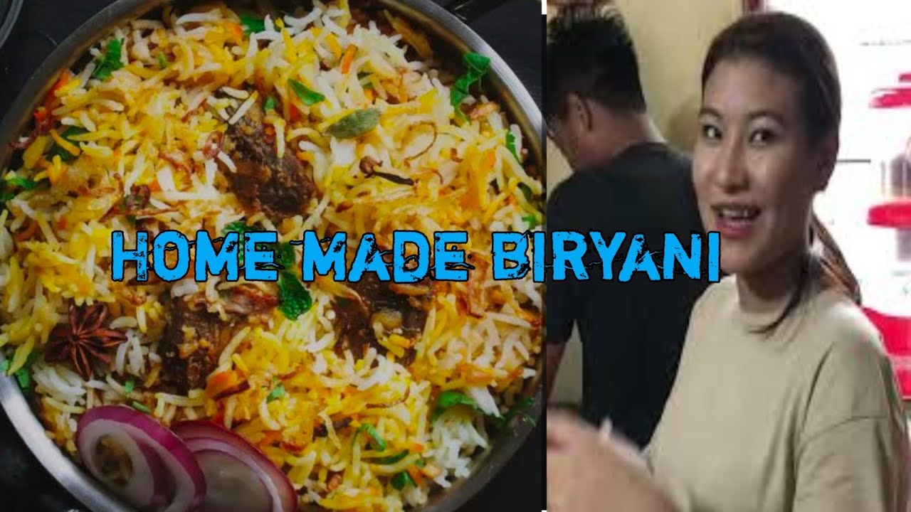 We Make A Biryani At Home || Homemade Biryani - YouTube