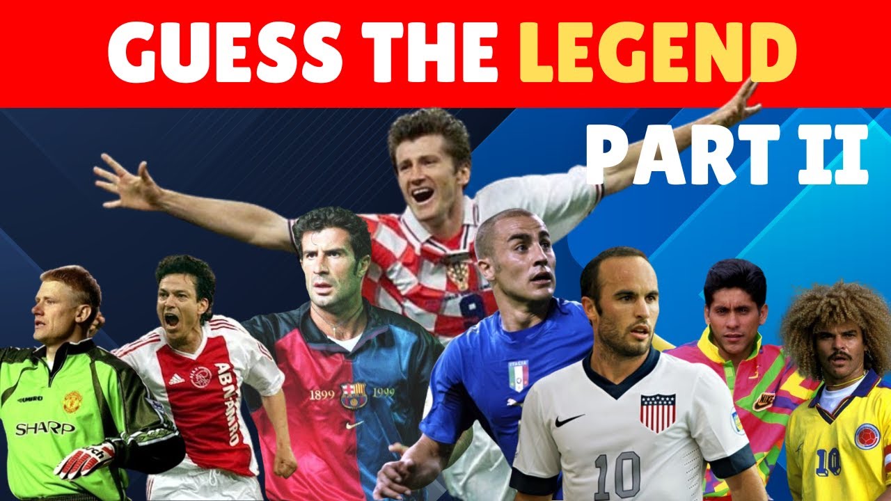 Guess the Legendary Football Players | Can You Name All 50 Retired ...