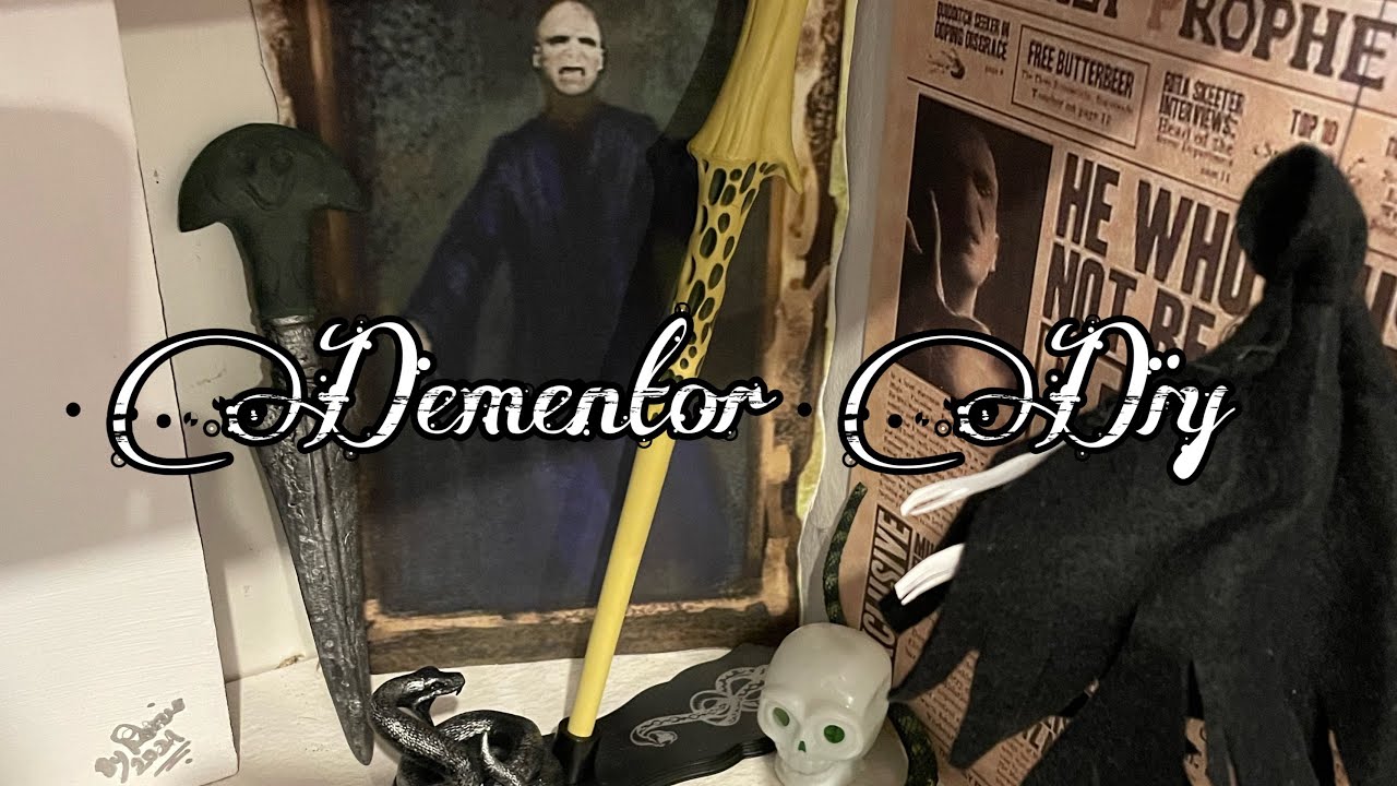 Harry Potter Dementor #diy in less the min. - YouTube
