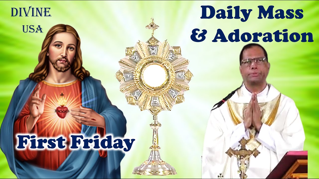 LIVE: July 07, 2023 | HOLY MASS & ADORATION | DIVINE USA | FR THOMAS ...