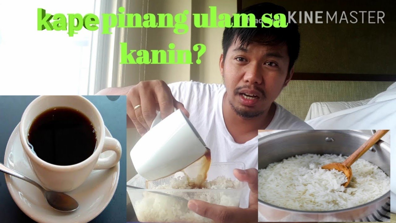 Coffee and Rice Budget meal in (ECQ) Kape ulam sa kanin.. - YouTube