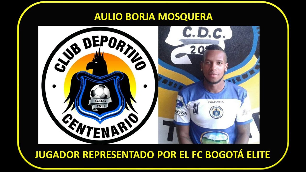 Aulio Borja Mosquera Futbolista - YouTube