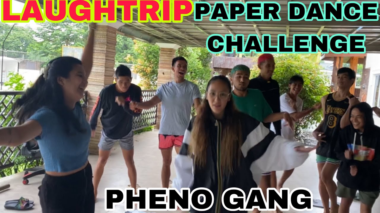 LAUGHTRIP PAPER DANCE CHALLENGE - YouTube
