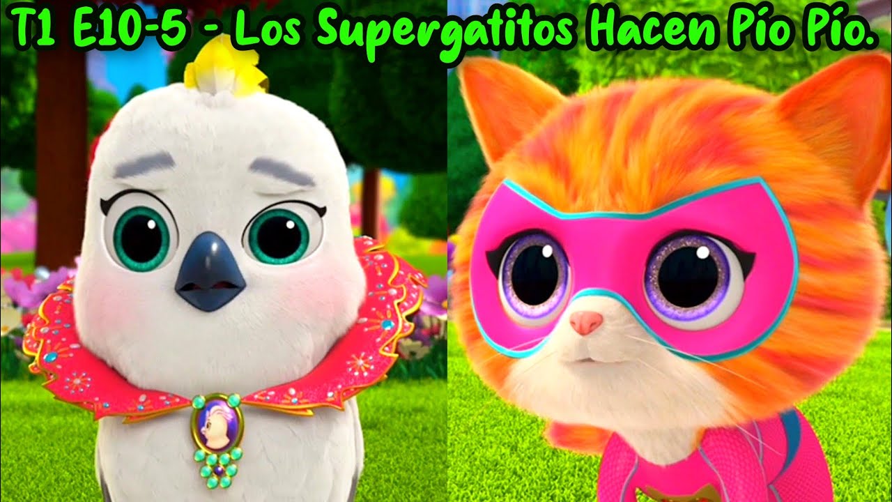 T1 E10-5 - Los Supergatitos Hacen Pío Pío - Supergatitos. - YouTube
