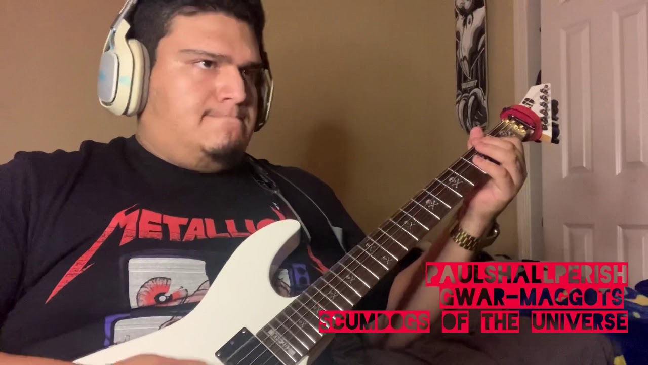 Gwar - Maggots (Cover W/Solo) - YouTube