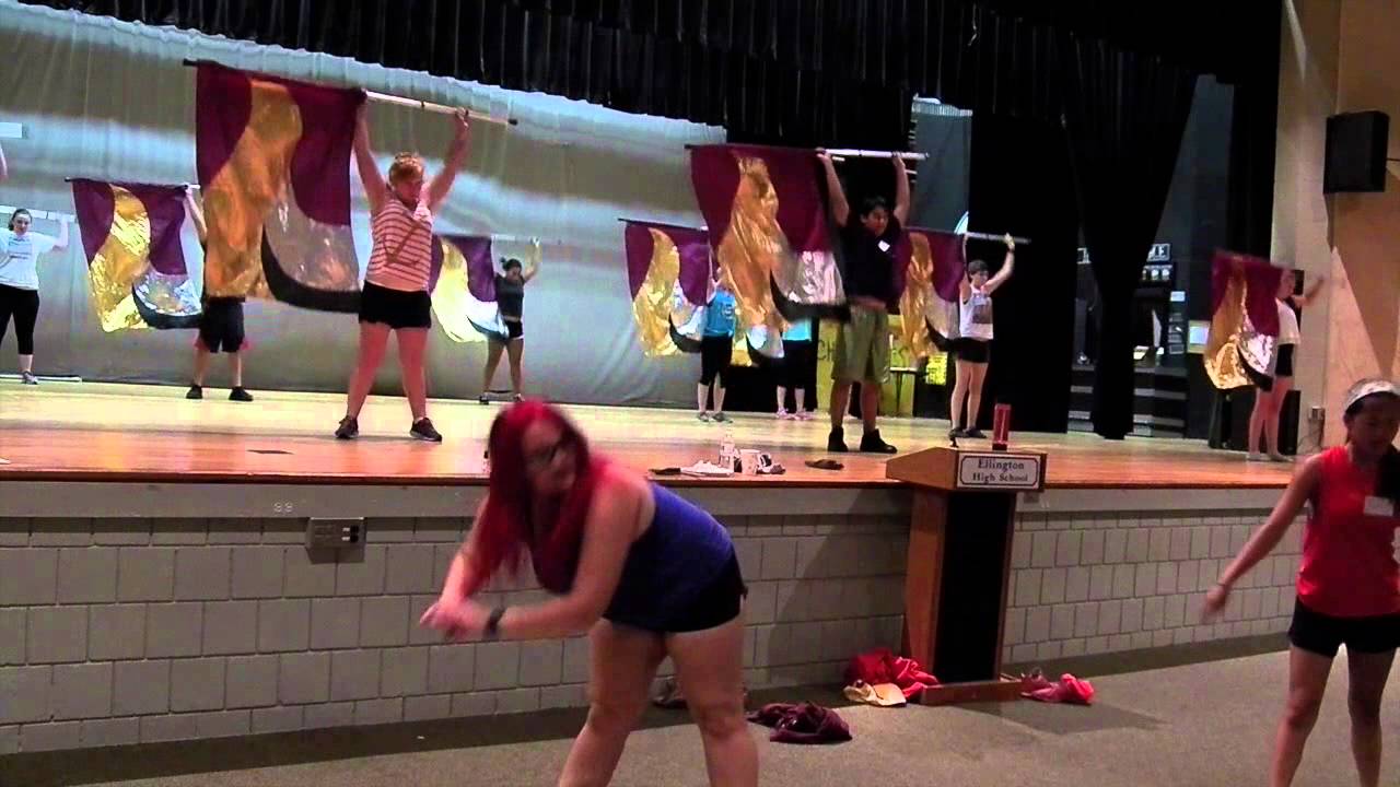 color guard routines - YouTube