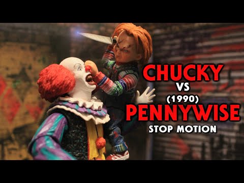 Pennywise (1990) vs Chucky Stop Motion