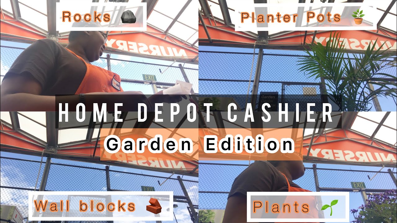 BEING AN OUTDOOR GARDEN CASHIER FOR THE HOME DEPOT | Yasss Yasherica ...