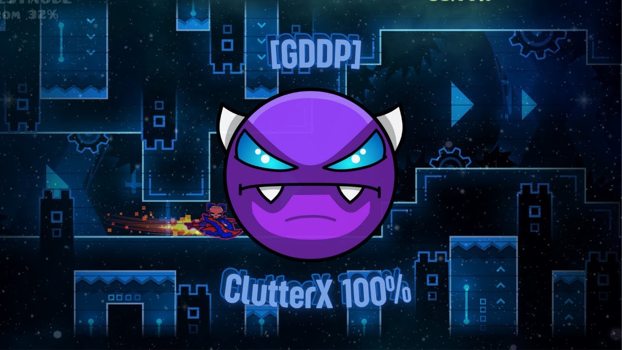 [GDDP] ClutterX by KuraiYonaka (easy demon) [3 Coins] - YouTube