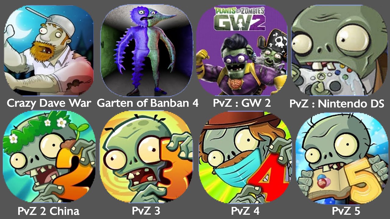 Zombie Nintendo Characters