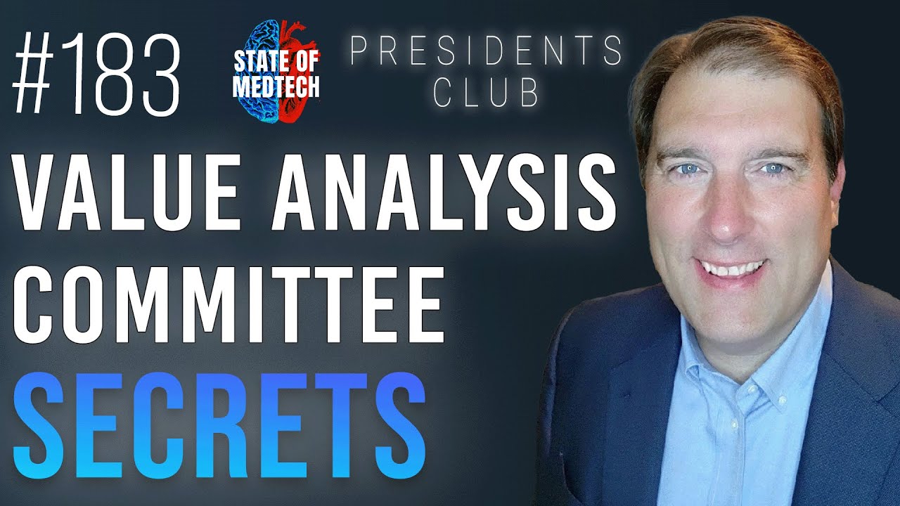 Secrets to Selling to the Hospital Value Analysis Committee with Mark ...