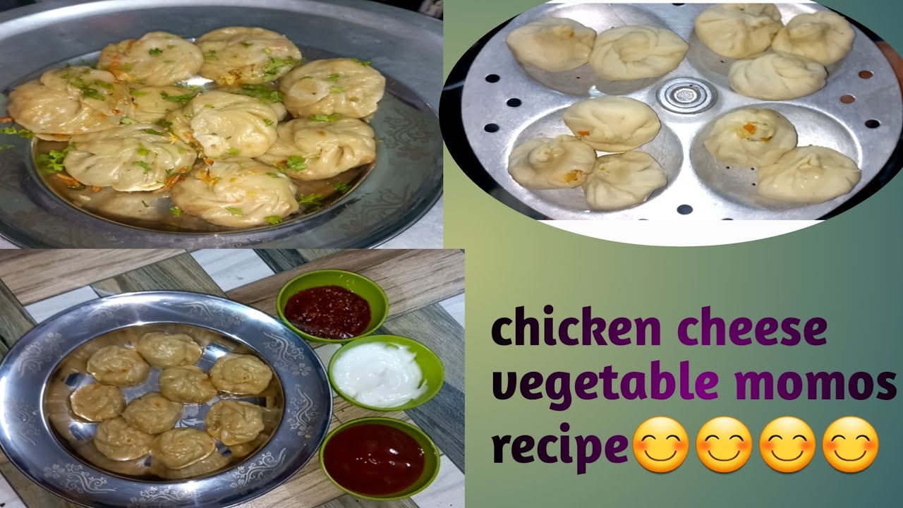 chicken cheese momo recipe yummy tasty chicken momos chicken vegetable cheese momos noodle momo😋 ...