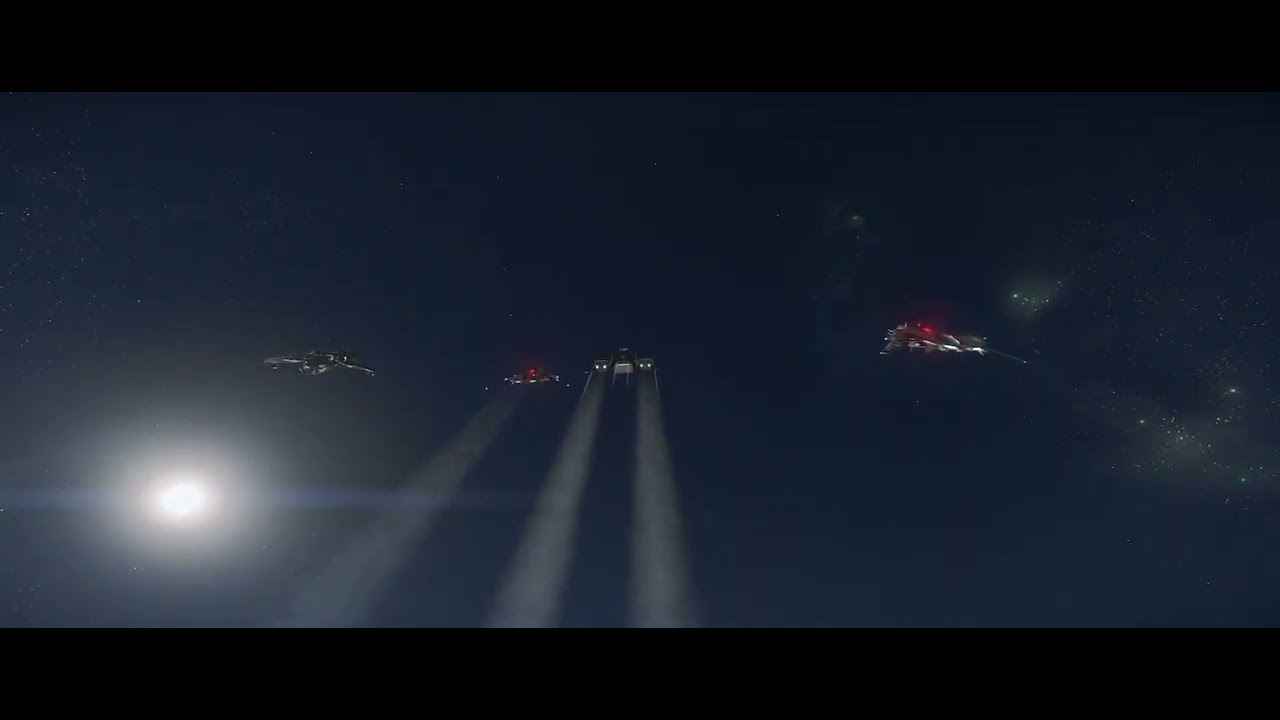 Star Citizen XGR Formation Flying: microTech - Leaving Atmo - YouTube