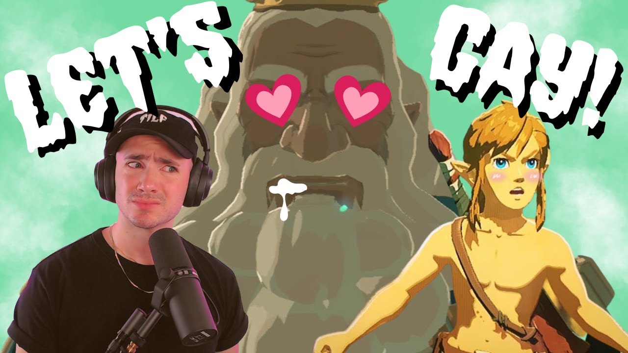 Gay streamer turns Zelda: BOTW into a dating sim - YouTube