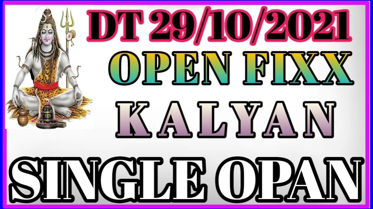 Kalyan open challenge today game signal ank open to close free free ...