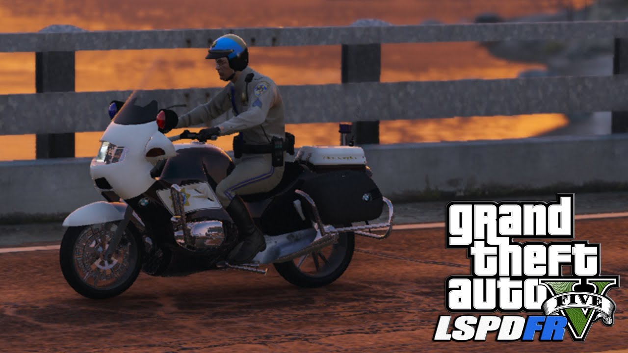 GTAV LSPDFR CHP Motorcycle Patrol (CHiPS) - EP.111 - YouTube