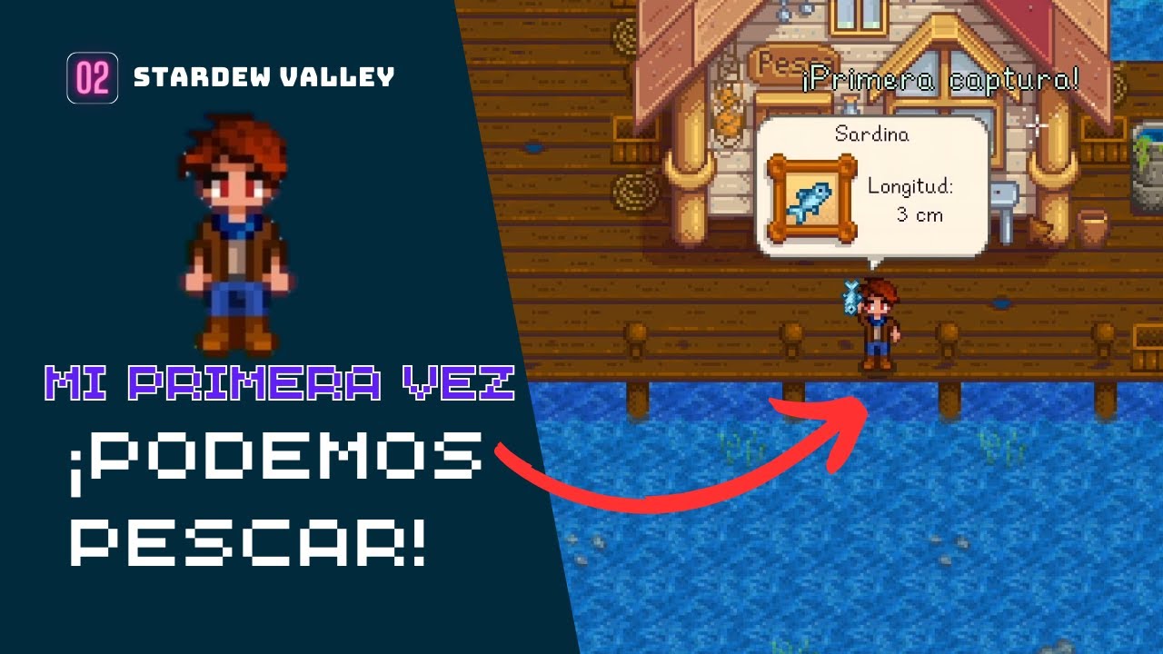TENEMOS CAÑA DE PESCA!| STARDEW VALLEY #02 - YouTube